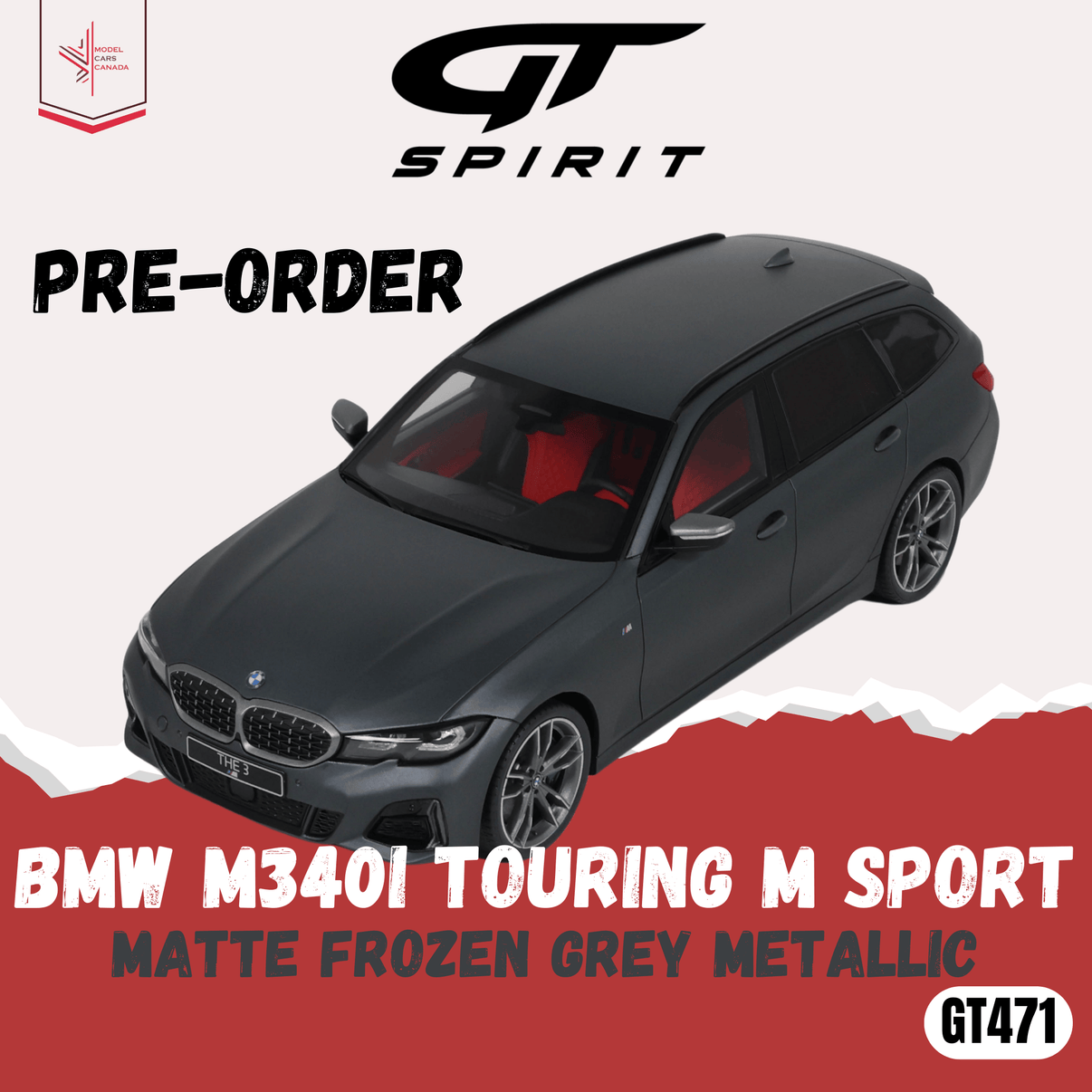 GT Spirit - BMW M340i xDrive Touring M Sport (Matte Frozen Grey ...